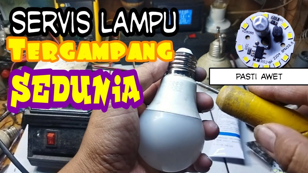 Servis lampu led || Ganti semua led || mudah sekali - YouTube