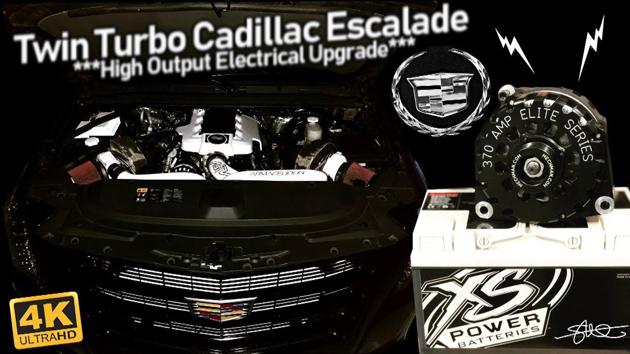 Twin Turbo Cadillac Escalade - High Output Electrical Upgrade! Color ...