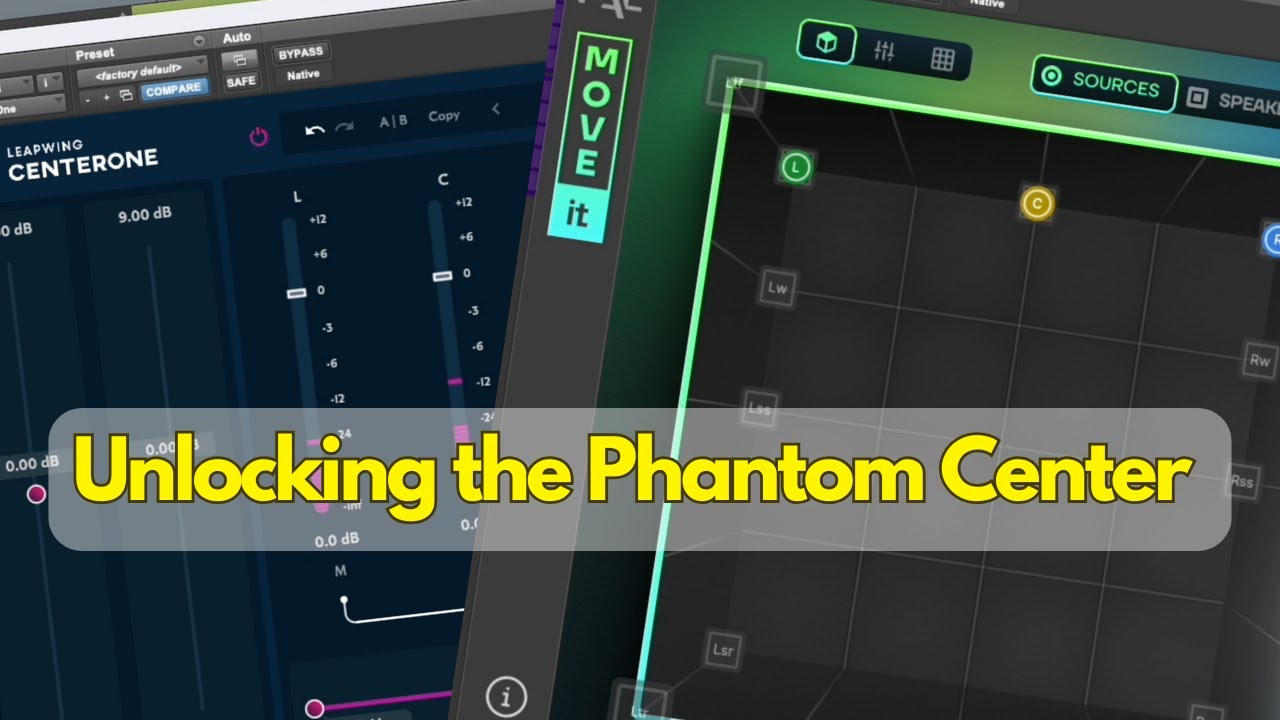 Unlocking Phantom Center for Dolby Atmos and Stereo Mixing - YouTube
