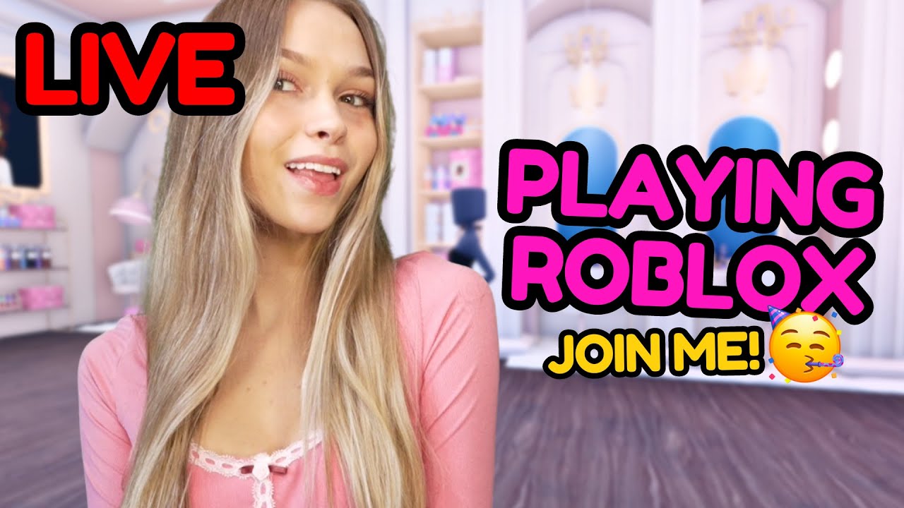 🔴 LIVE! PLAYING ROBLOX - YouTube