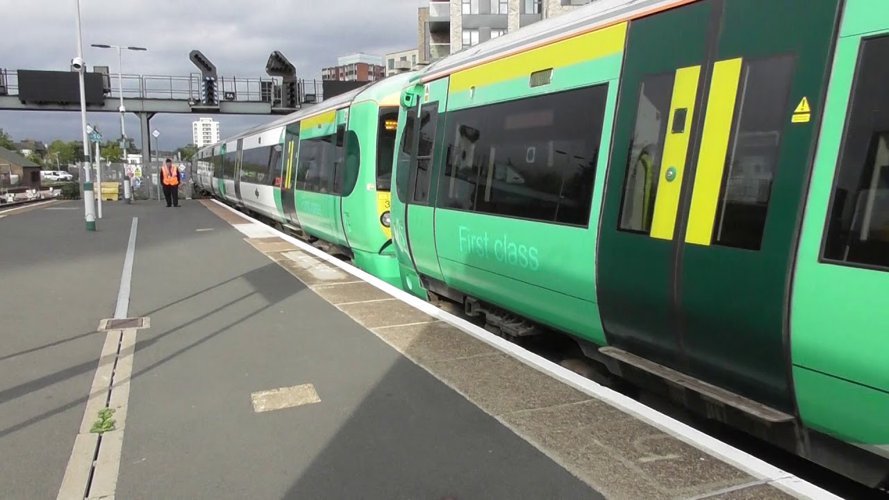 Southern Class 377 Departing East Croydon (13/10/17) - YouTube