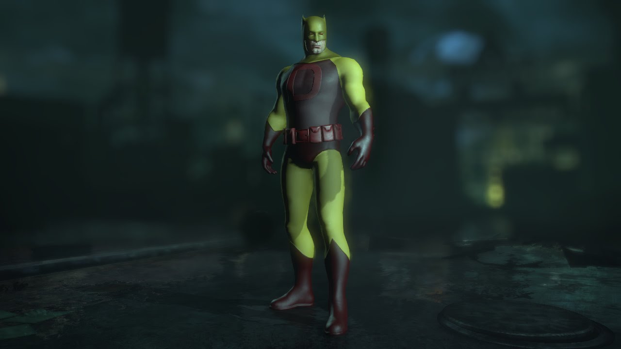 Batman Arkham City: Classic Daredevil Mod - YouTube