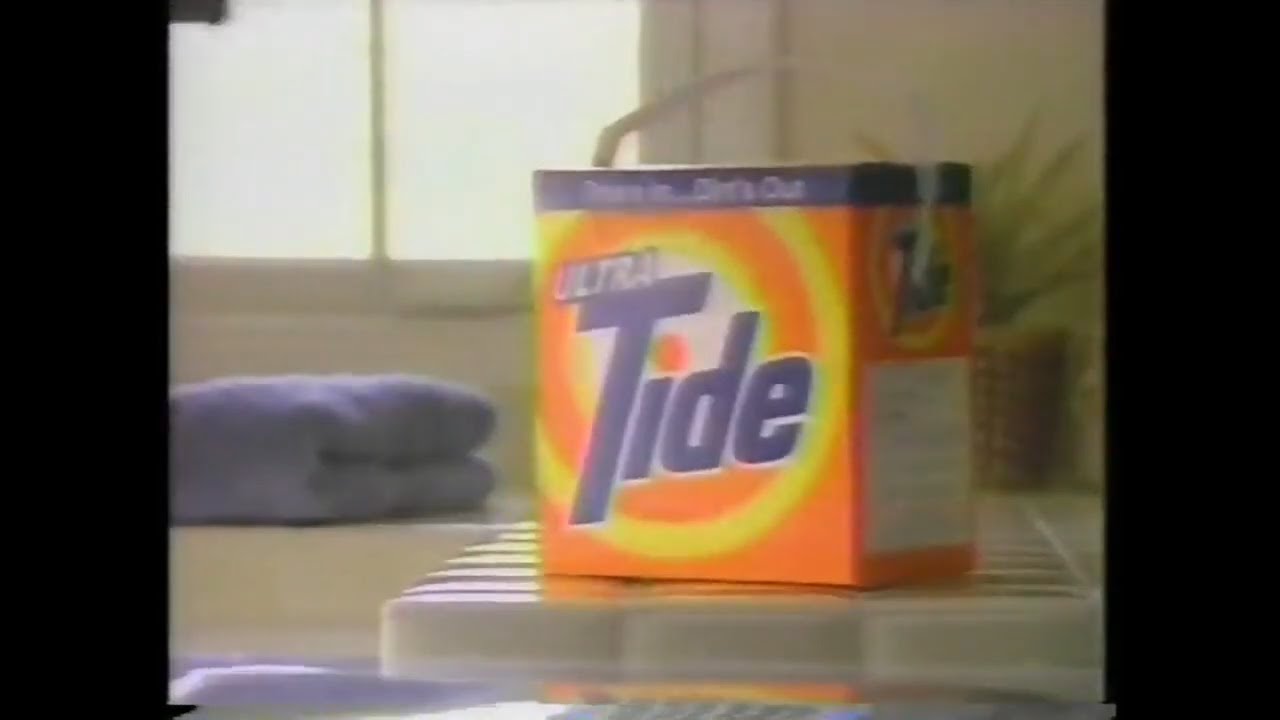 Ultra Tide Commercial (1992) - YouTube