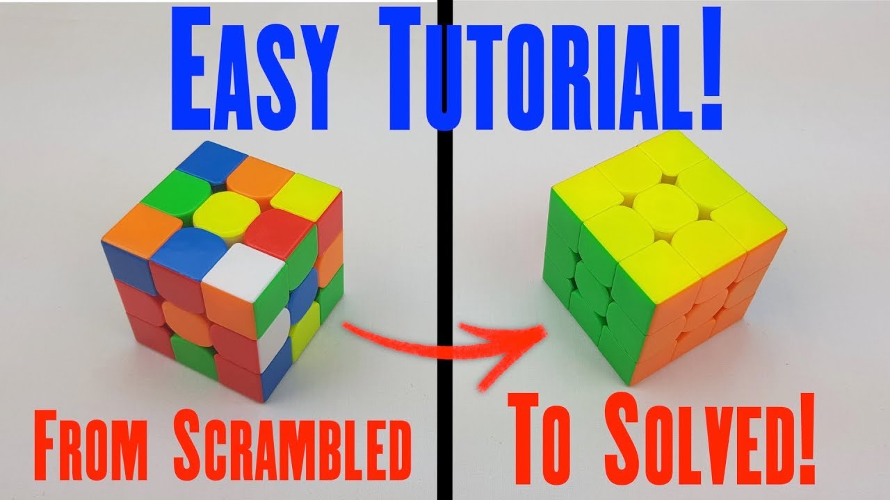 How To Solve The Rubik s Cube EASIEST Method YouTube How To Solve The Rubik s Cube EASIEST Method YouTube