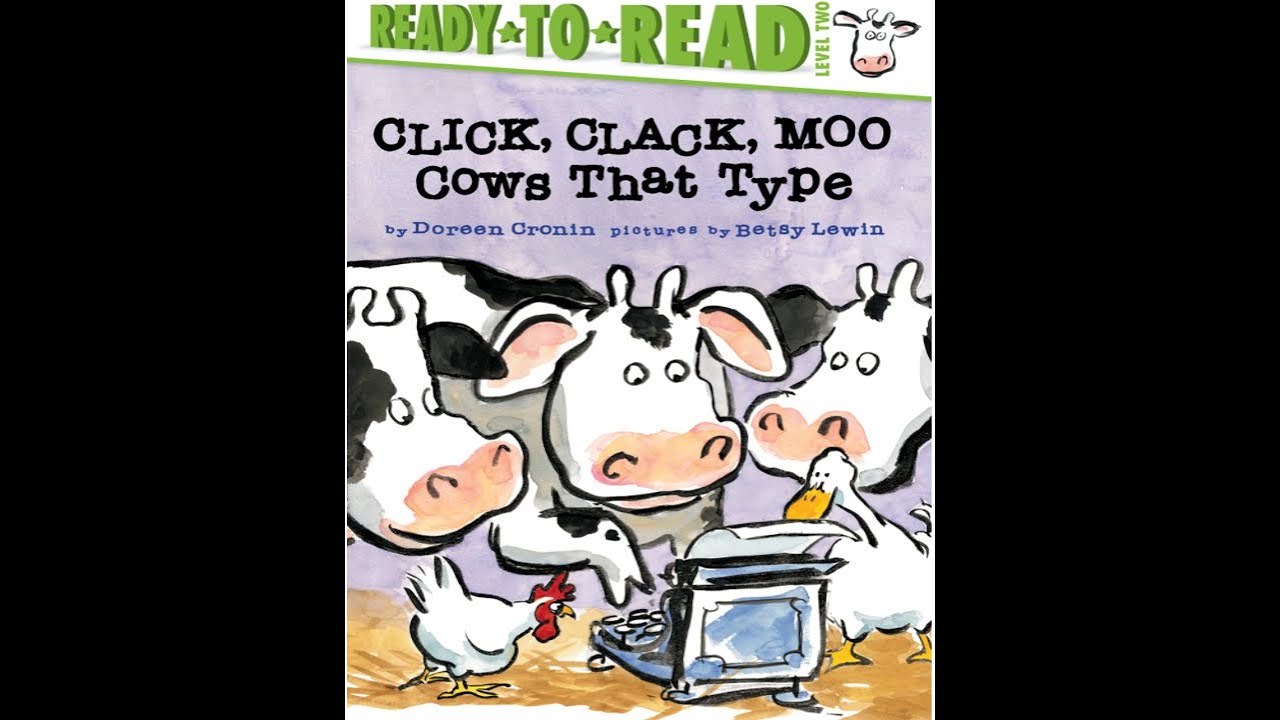 Click Clack Moo: Cows That Type - Kids Read Aloud Audiobook - YouTube