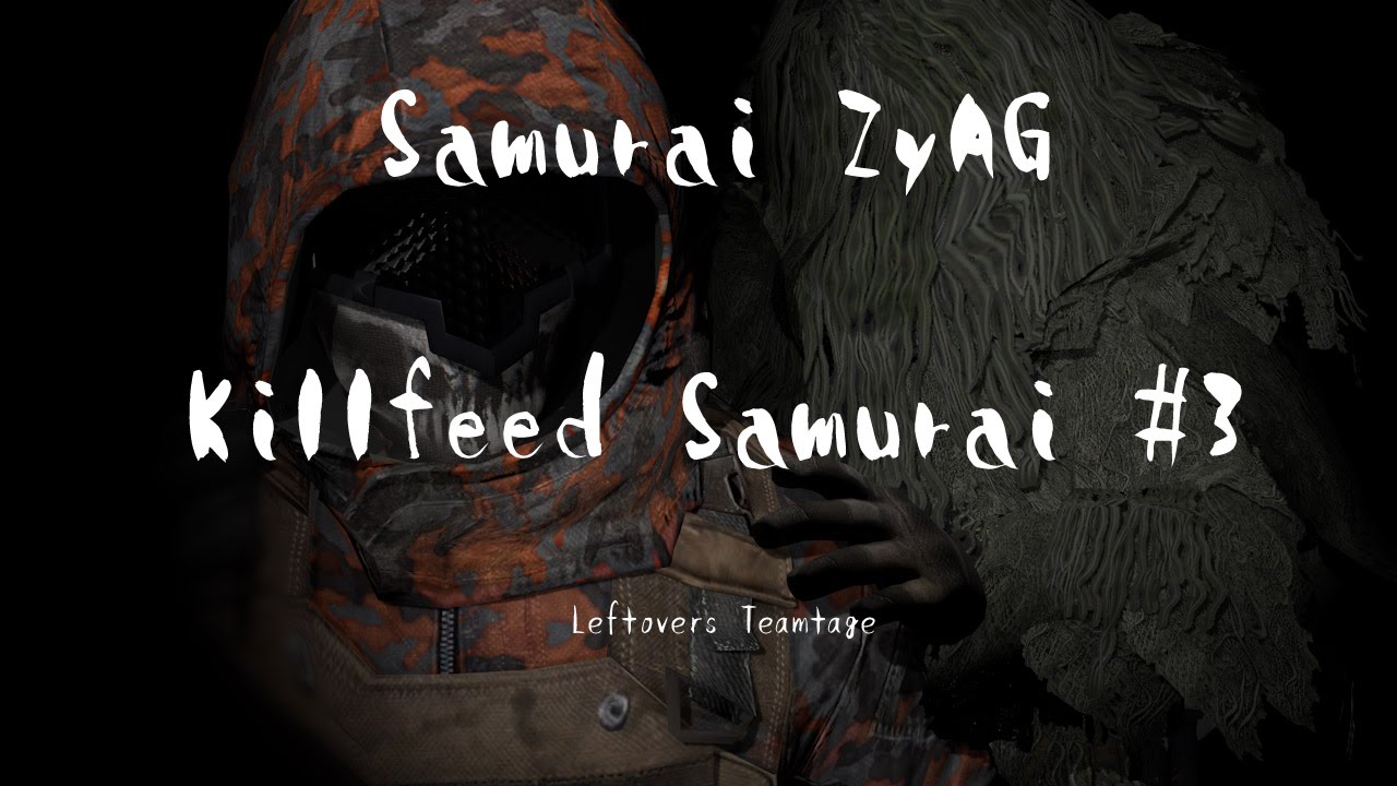 SamuraiZyAG Multi CoD Teamtage "Killfeed Samurai" #3 - YouTube