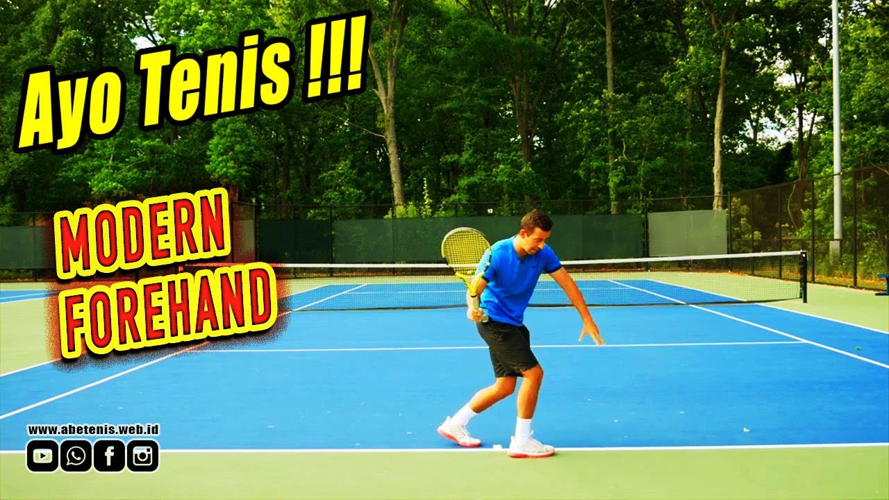 PUKULAN MODERN FOREHAND - YouTube