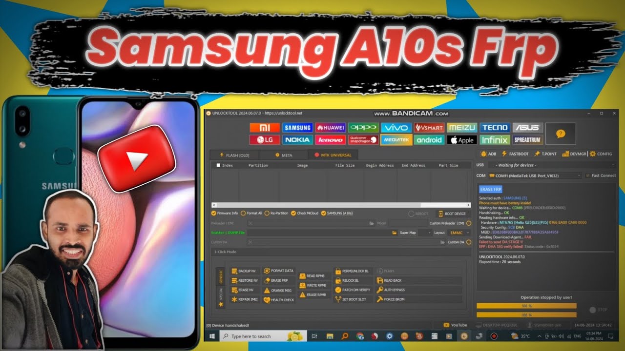 Samsung A10s Frp | Samsung A10s Frp Unlock tool | Samsung A10s Frp 2024 ...
