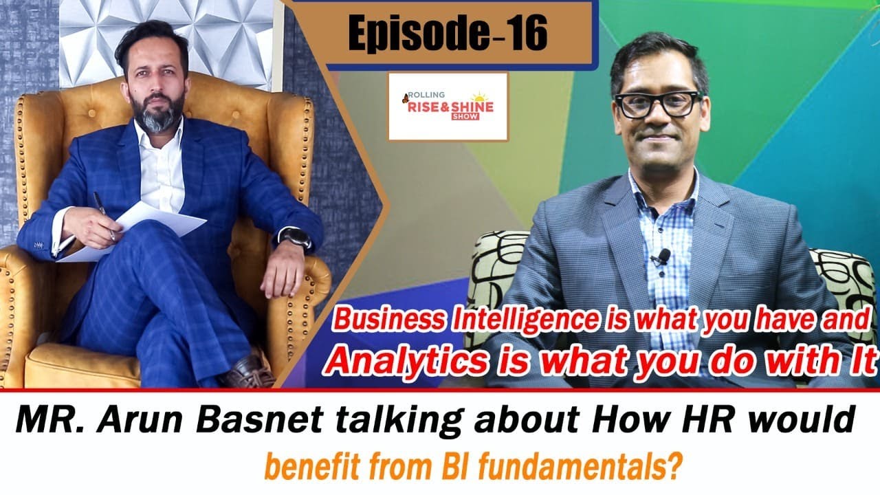MR. Arun Basnet talking about, How HR would benefit from BI ...