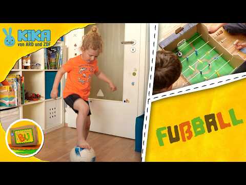 Wir spielen Fußball - Tischkicker, Fußballdino und Torwart | ENE MENE BU