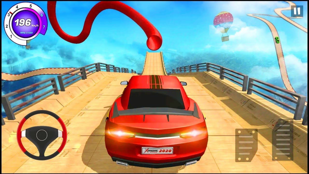 Ultimate Mega Ramp Car Racing 3d - Extreme Car Stunt - Android Gameplay ...