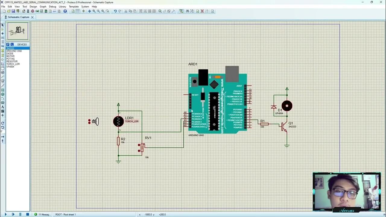 Finals Laboratory 3 Serial Communication - YouTube