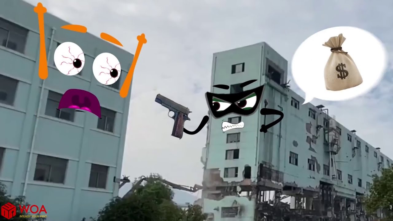 Extreme Dangerous Building | Doodles and Heavy Equipment Machines ...