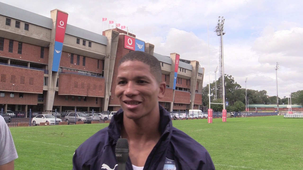 Afrikaans: Manie Libbok on his progress at the Bulls - YouTube