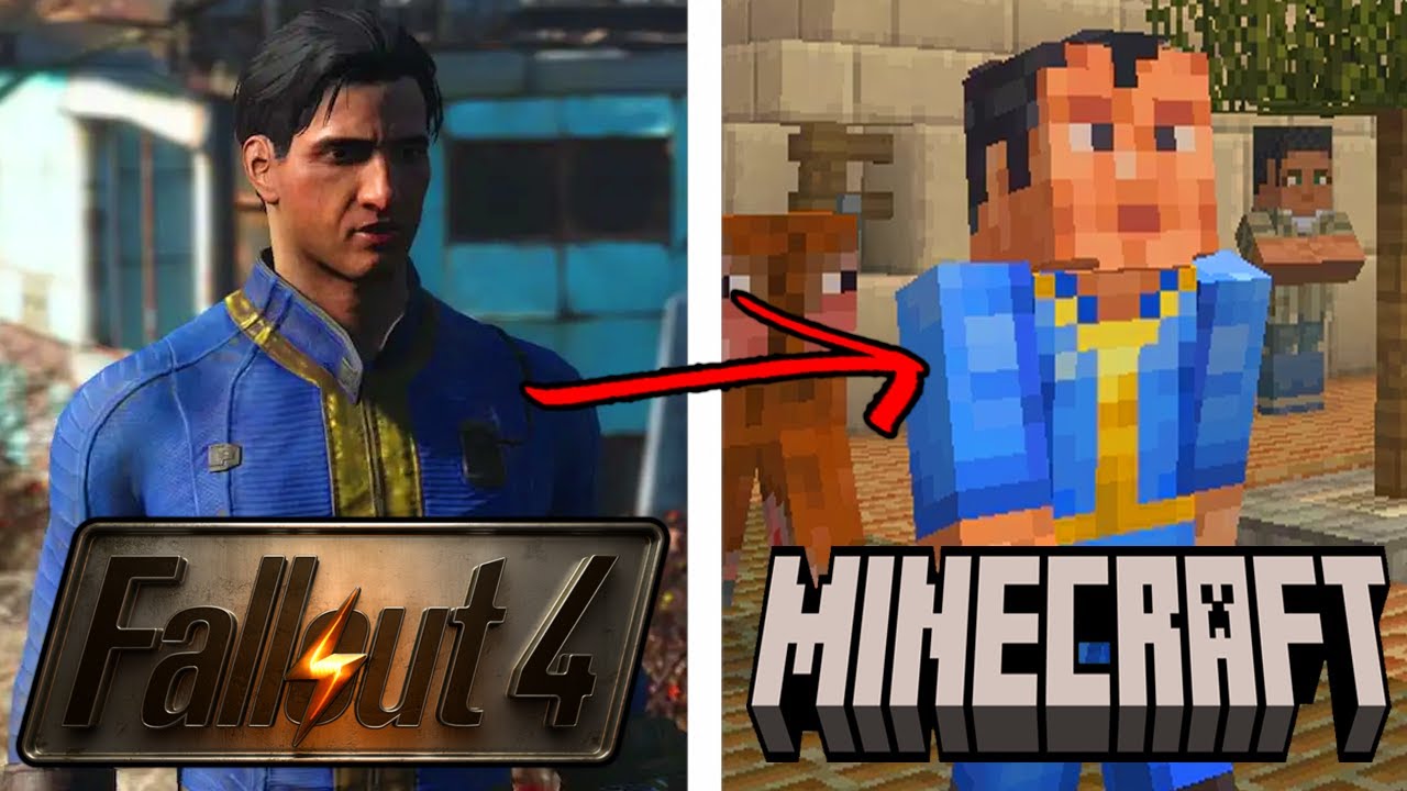 Turning Minecraft Into Fallout 4 With Mods! - YouTube