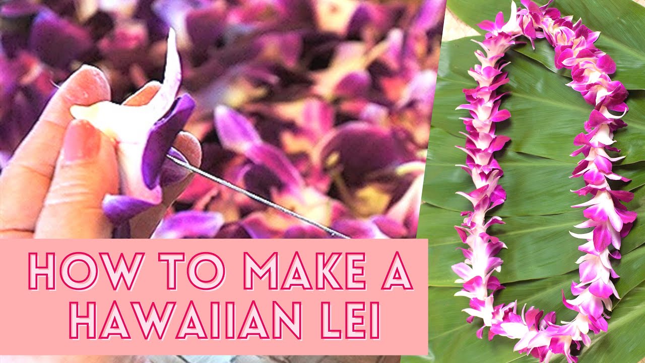 How to make a Hawaiian Lei | Flower Lei | Graduation Lei | Shakalei.com ...