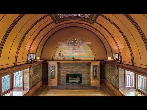Frank Lloyd Wright’s Oak Park Home and Studio: A view of several ...