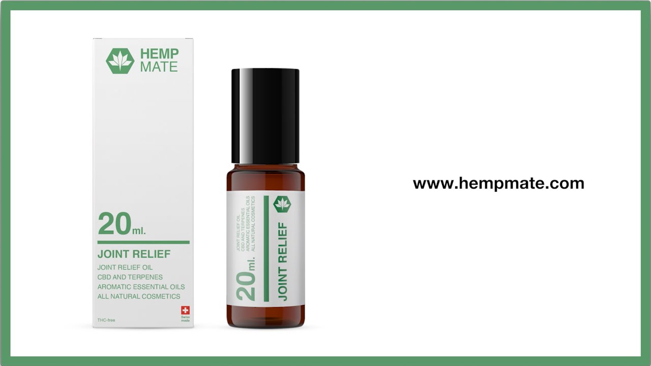 HempMate - Joint Relief Oil - YouTube