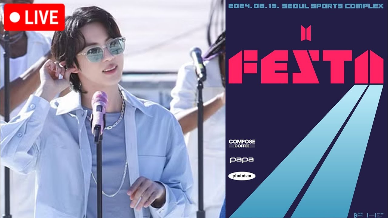 🔴LIVE STREAM🔴FESTA 2024 JIN 13/06🔴EN VIVO - BTS 11TH ANNIVERSARY - YouTube