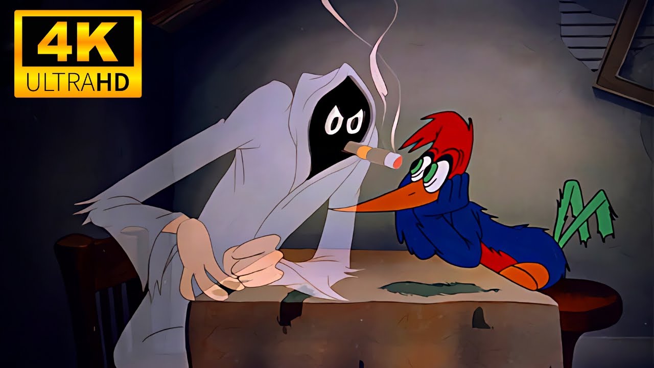 PICA-PAU | Pantry Panic (1941) old cartoon 4K Ultra HD restoration ...