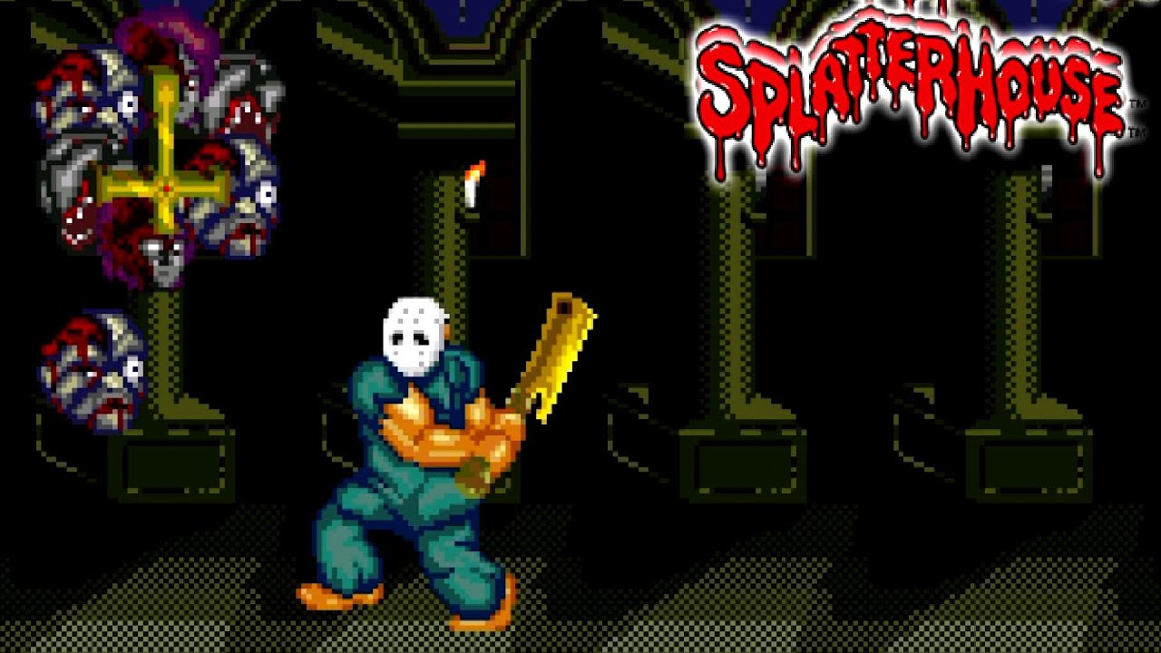 SPLATTERHOUSE - Boss Fight Stage 4 - PCEngine - YouTube