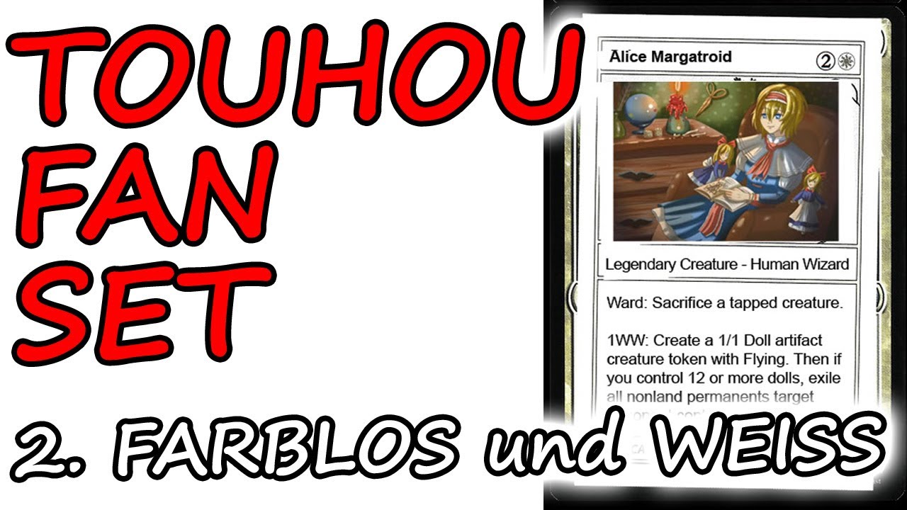 Das komplette Touhou Magic Custom Limited Set - Teil 2: Länder ...