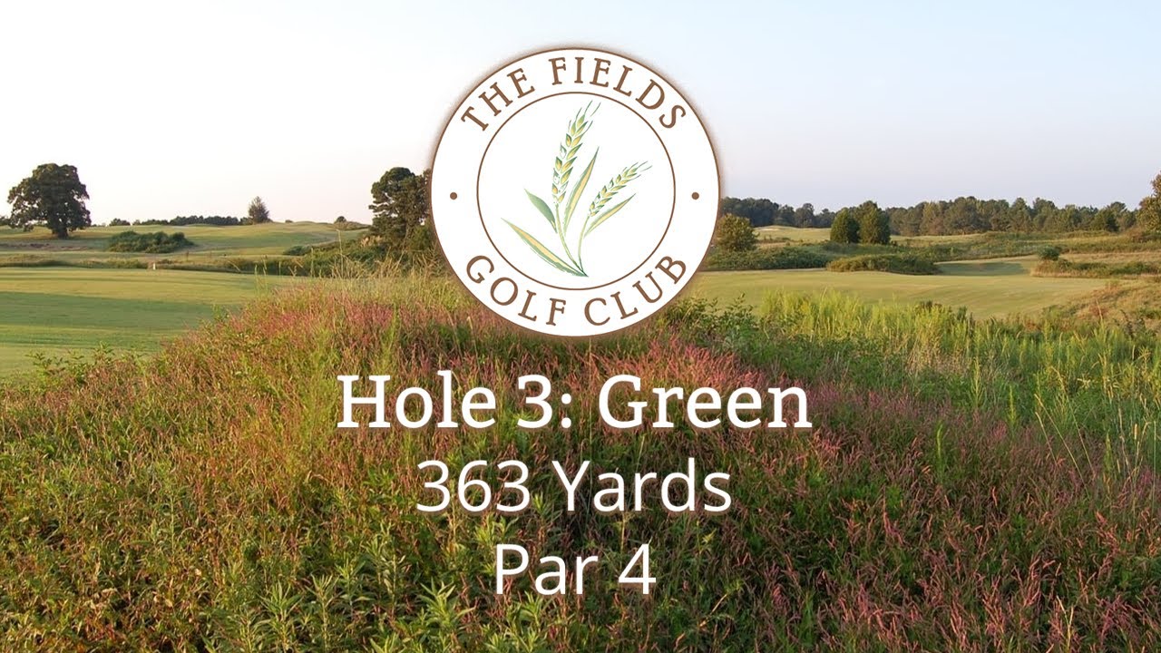 The Fields Golf Club - Hole 3 Green - YouTube