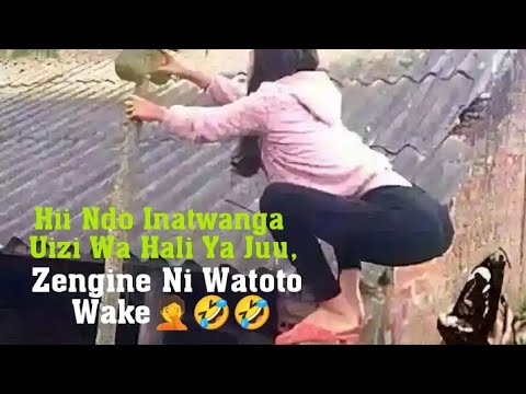 UIZI WAKUPITIA JUU YA MABATI ENEO LA KIMAETI BUNGOMA - YouTube