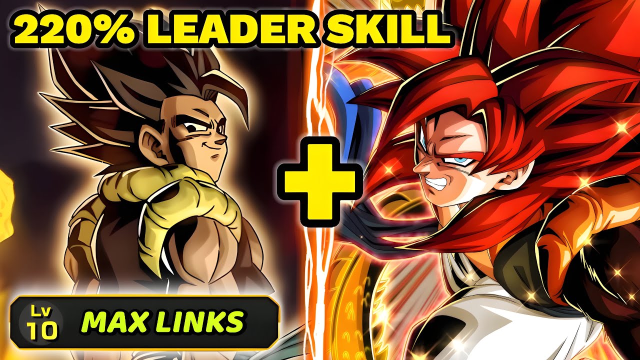 TEQ LR GOGETA + AGL LR SSJ4 GOGETA ROTATION!!! Dragon Ball Z Dokkan ...