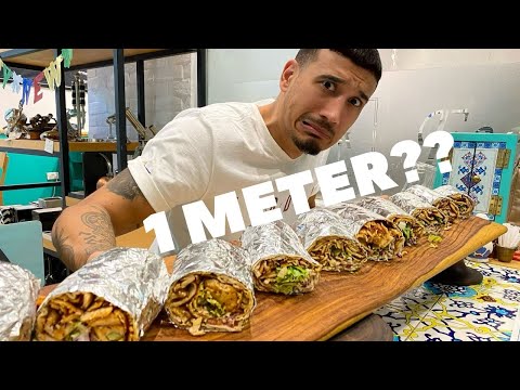 1 METER DÜRÜM CHALLENGE IN DUBAI!