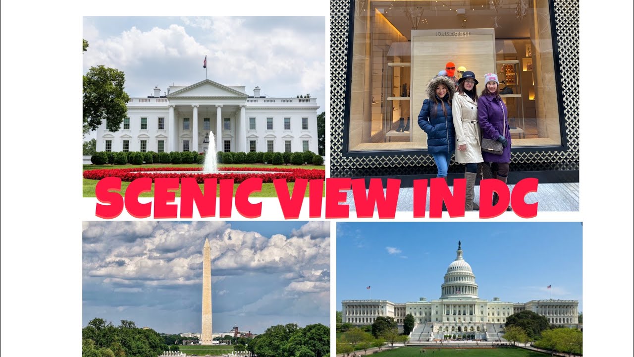 SCENIC VIEWS IN WASHINGTON DC - YouTube