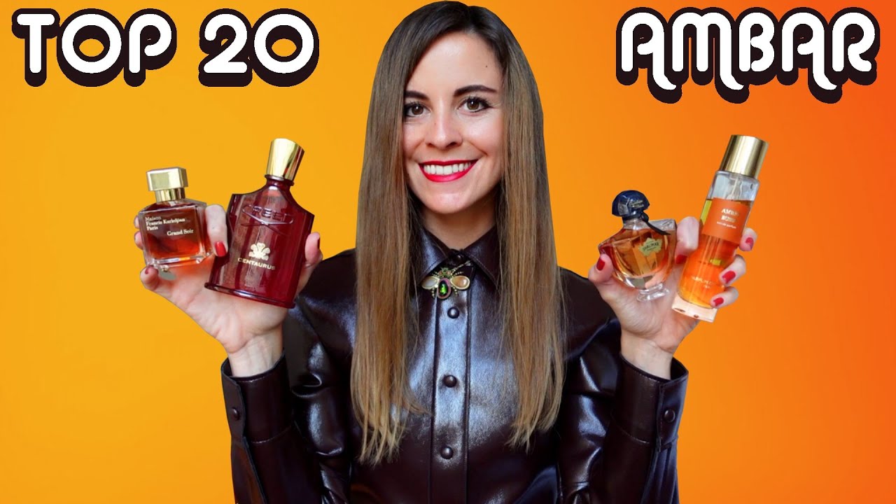 TOP 20 PERFUMES DE ÁMBAR 🧡 CÁLIDOS Y ENVOLVENTES [Parte 1: Acorde ...