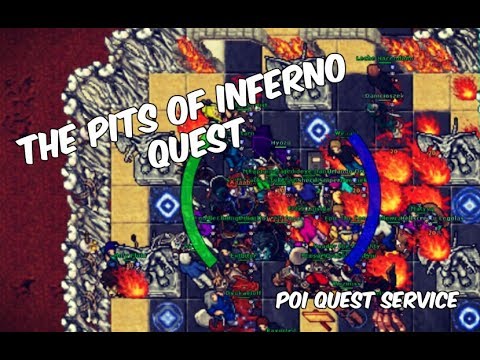 #1 Pits of Inferno ( Service ) | Tibia Quests | Tibia Vita - YouTube