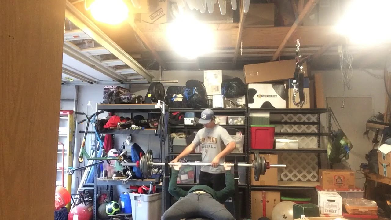 195 bench @155 lbs body weight - YouTube