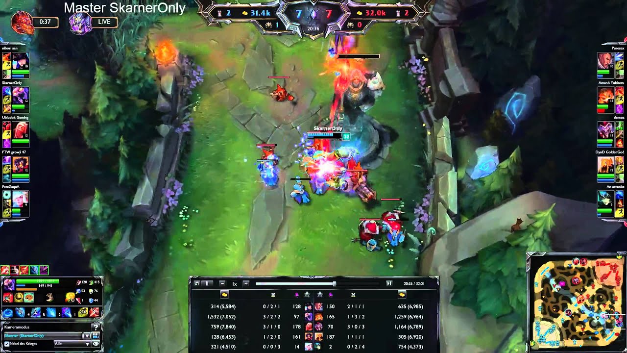 SkarnerOnly plays - Support skarner jungle [new meta] - Master Promo ...