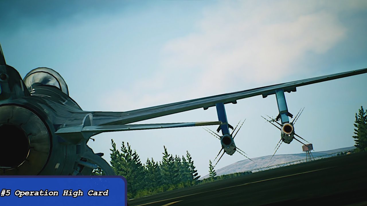 Ace Combat 7 Skies Unknown: Operation High Card - YouTube