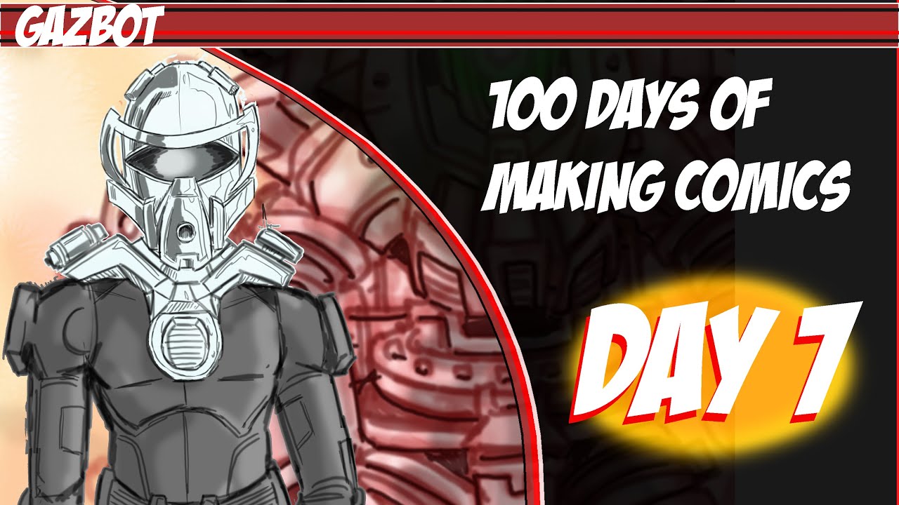 100 Days of Making Comics: Day 7 - YouTube