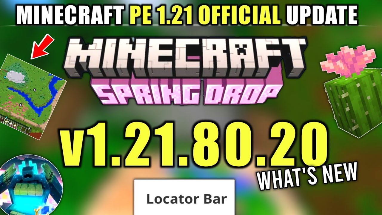 Minecraft Pe 1.21.80.20 Official Version Released | Minecraft 1.21.80 ...