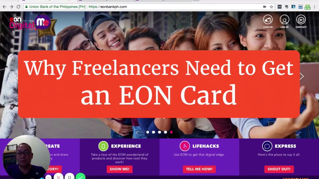Why Freelancers Need to Get a Unionbank EON Card (Video Walkthrough ...