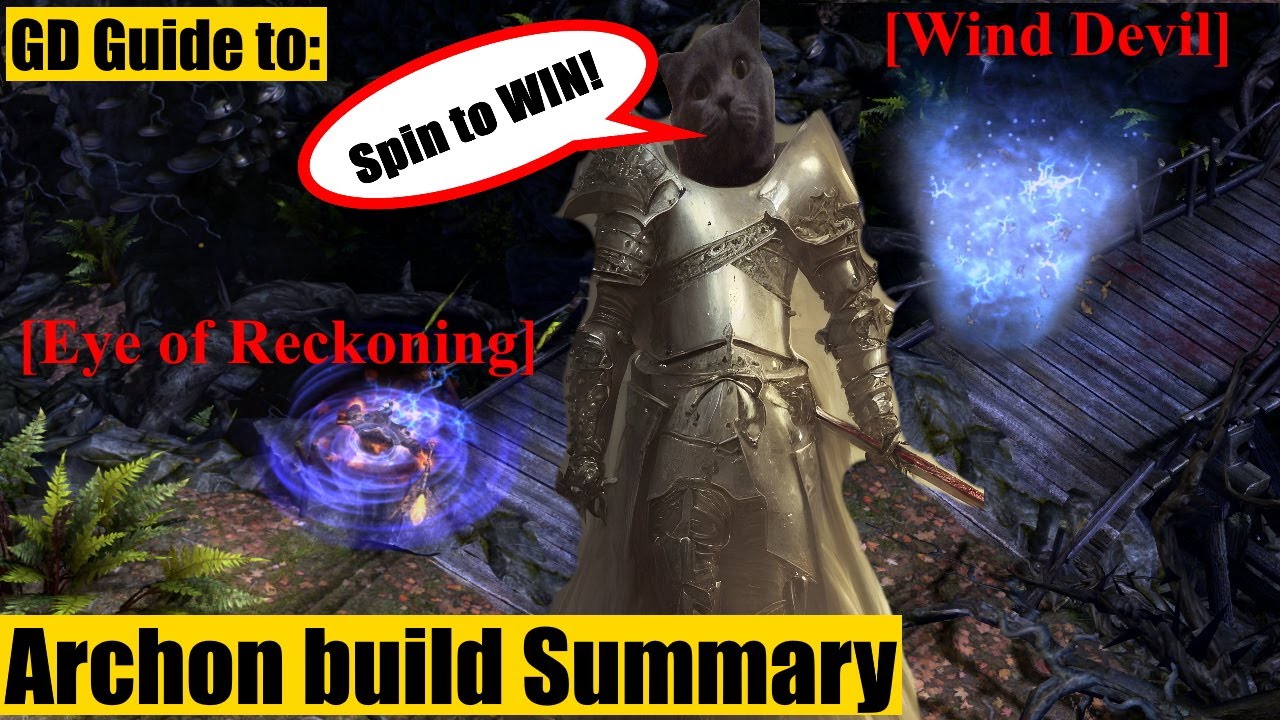 [Grim Dawn] Archon build summary (guide), Lightning damage Eye of ...