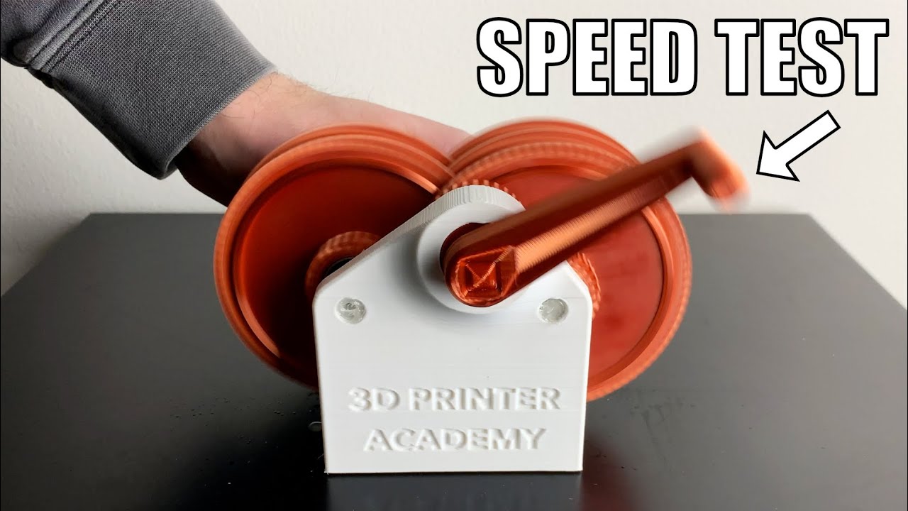 3D Printed Gearbox - Speed Test [Episode 2] - YouTube