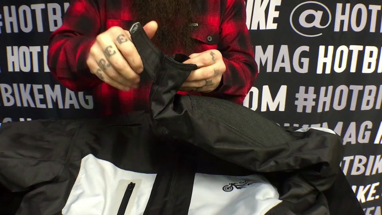 Hot Parts - Slatin Motogear Four Season Jacket - YouTube