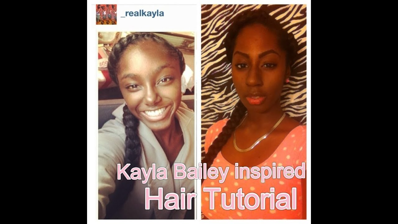 Brooke Bailey's Daughter Inspired Hair Tutorial - YouTube