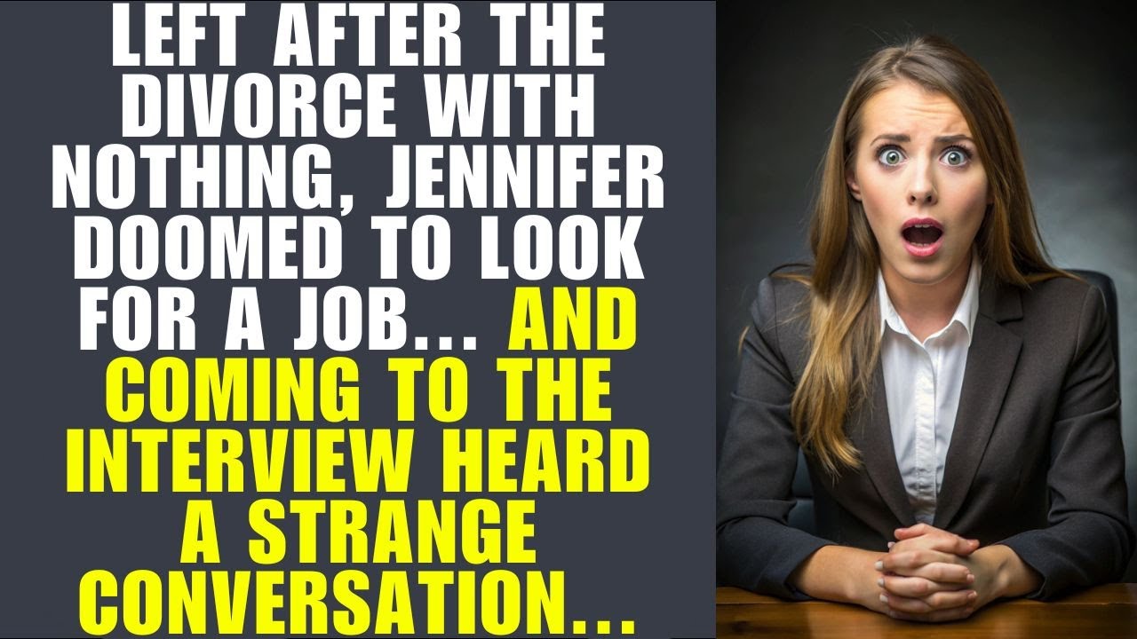 Post-divorce, Broke Jennifer Job-hunted… Then, At An Interview, Heard ...