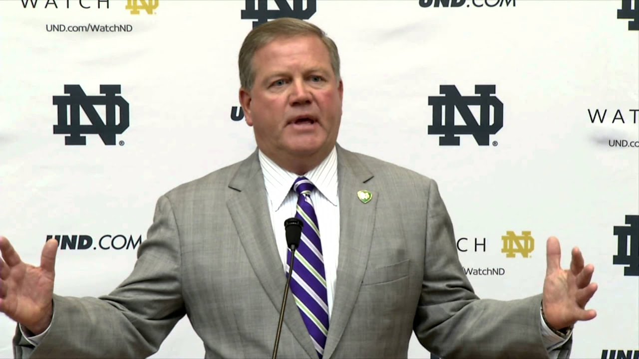 Coach Kelly Purdue Preview Press Conference - YouTube