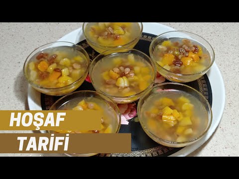 KAYISI VE KURU ÜZÜMLÜ HOŞAF TARİFİ