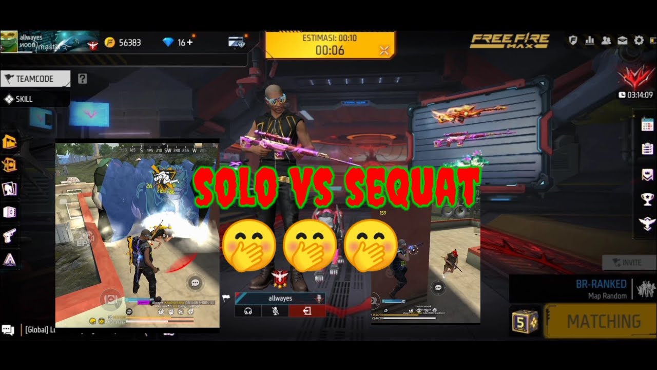 soloin botak vs sequat - YouTube