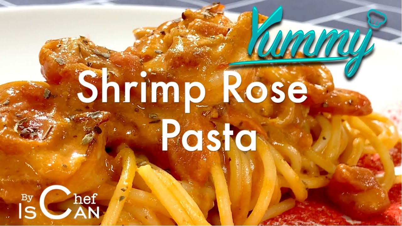 Shrimp Rose Pasta/쉬림프 로제 파스타/Паста с Креветками в Соусе Роуз - YouTube