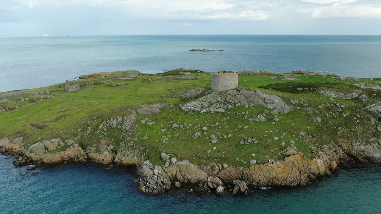 Dalkey Island und Muglins Lighthouse - YouTube