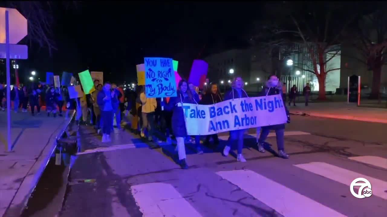 Take Back the Night rally, march against sexual violence returns to Ann ...